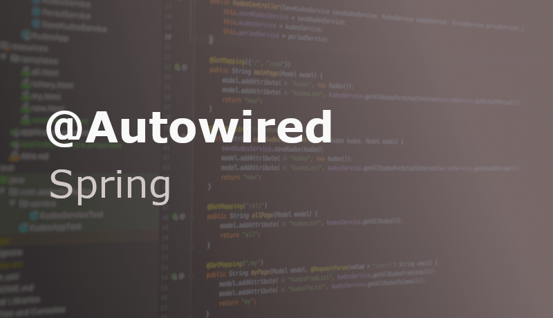 Autowired - wstrzykiwanie w Spring - Adam Sajenko